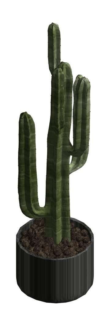 Revit Potted Plants 38 – Model And Object