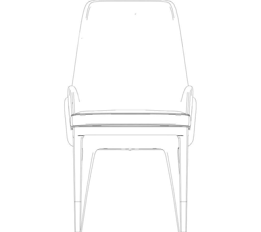 Revit Chair 50 – Model And Object