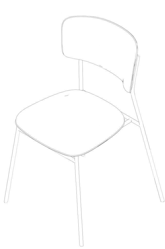Revit Chair 14 – Model And Object