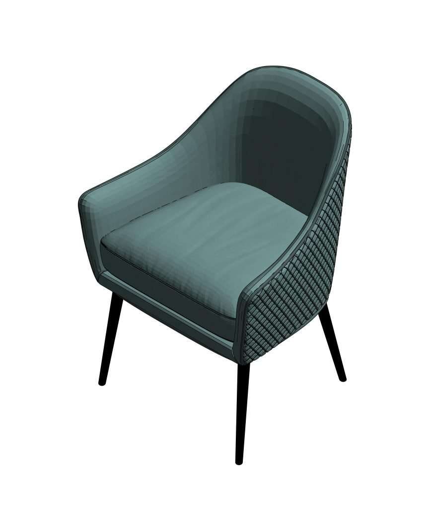 Revit Chair 112 – Model And Object