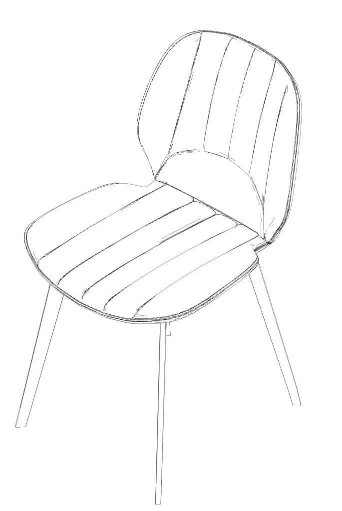 Revit Chair 27 – Model And Object