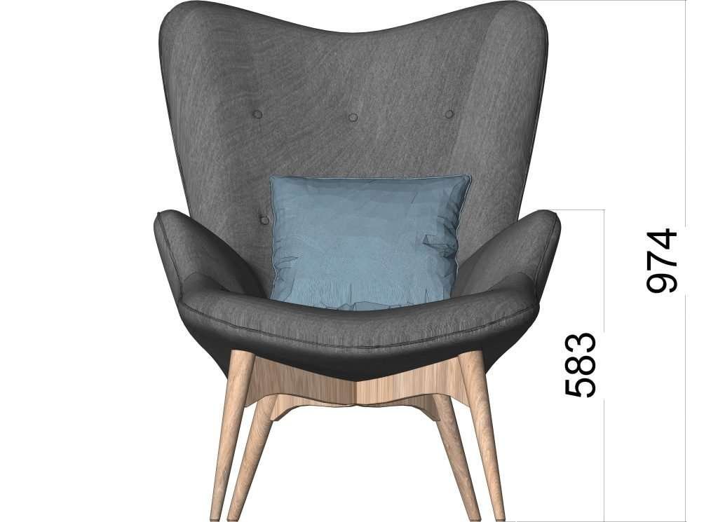 Revit Chair 33 – Model And Object