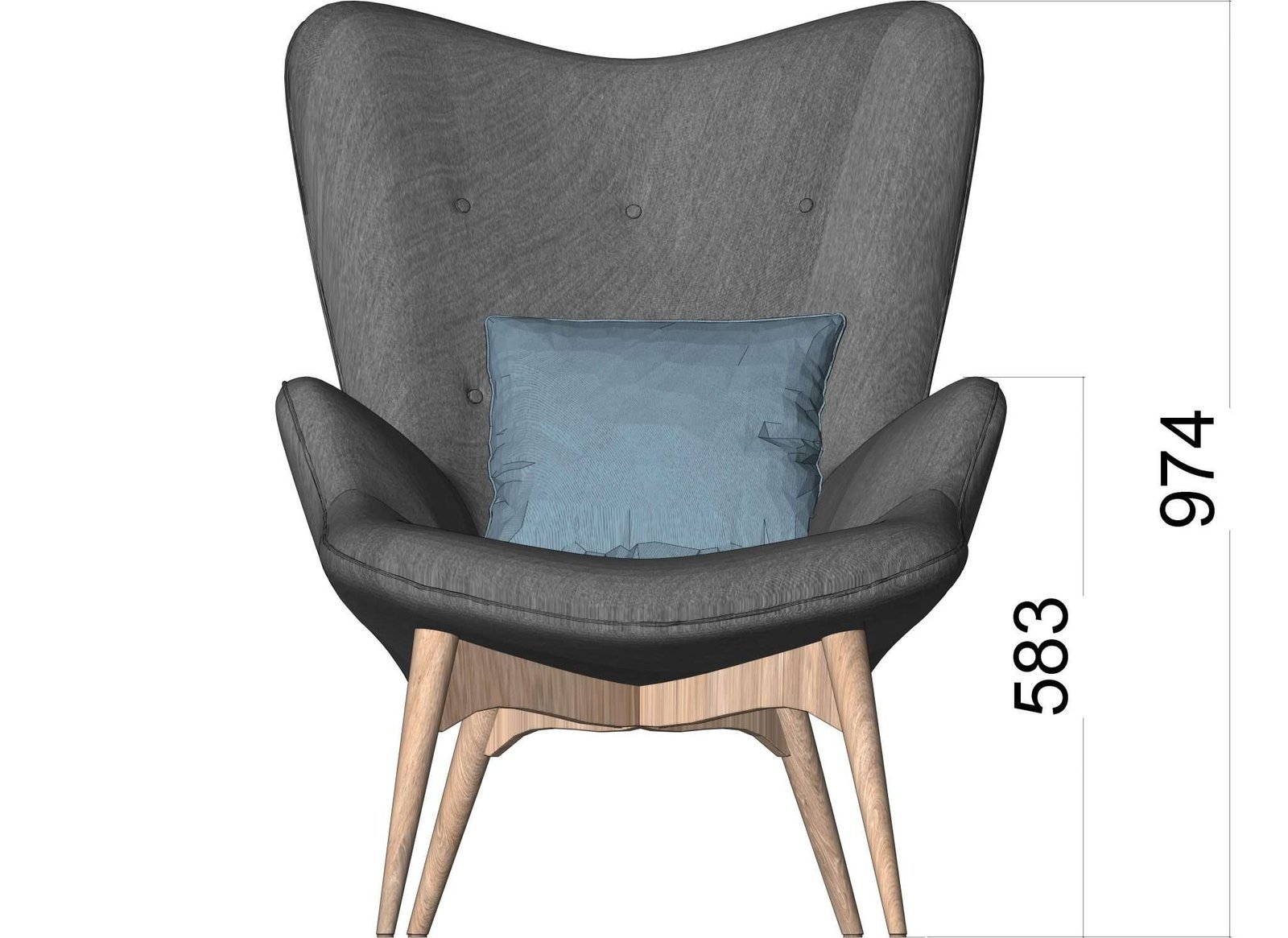 Revit Chair 33 – Model And Object