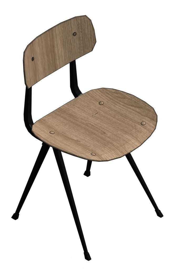 Revit Chair 62 – Model And Object