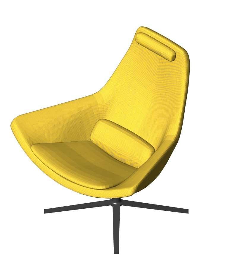 Revit Chair 47 – Model And Object