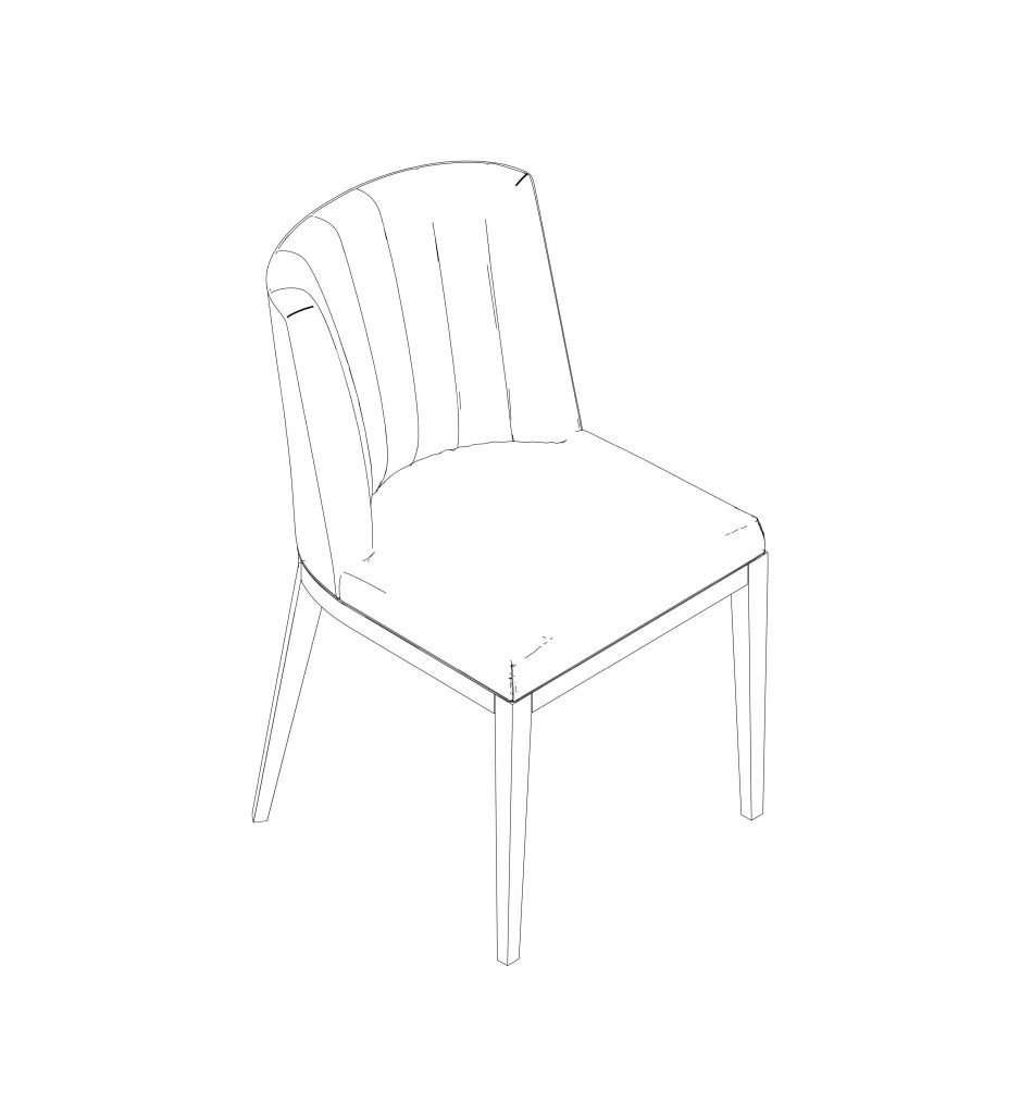 Revit Chair 66 – Model And Object
