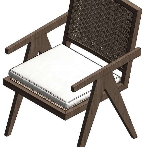 Revit Chair 75 – Model And Object