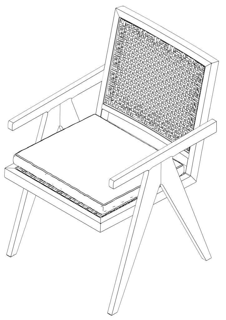 Revit Chair 76 – Model And Object