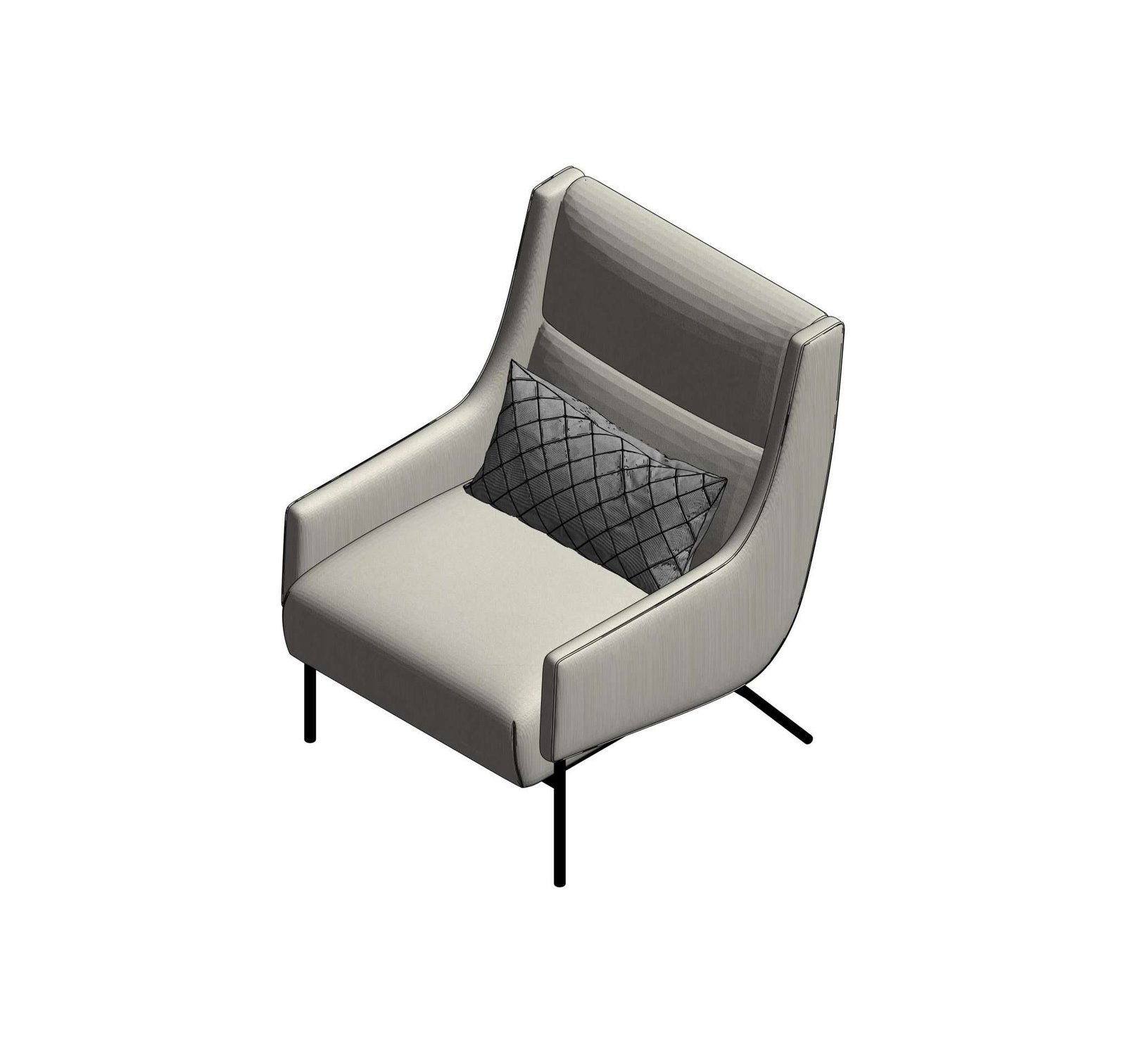 Revit Chair 88 – Model And Object