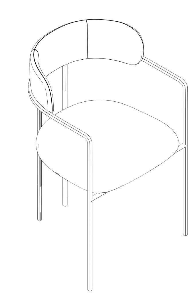 Revit Chair 92 – Model And Object