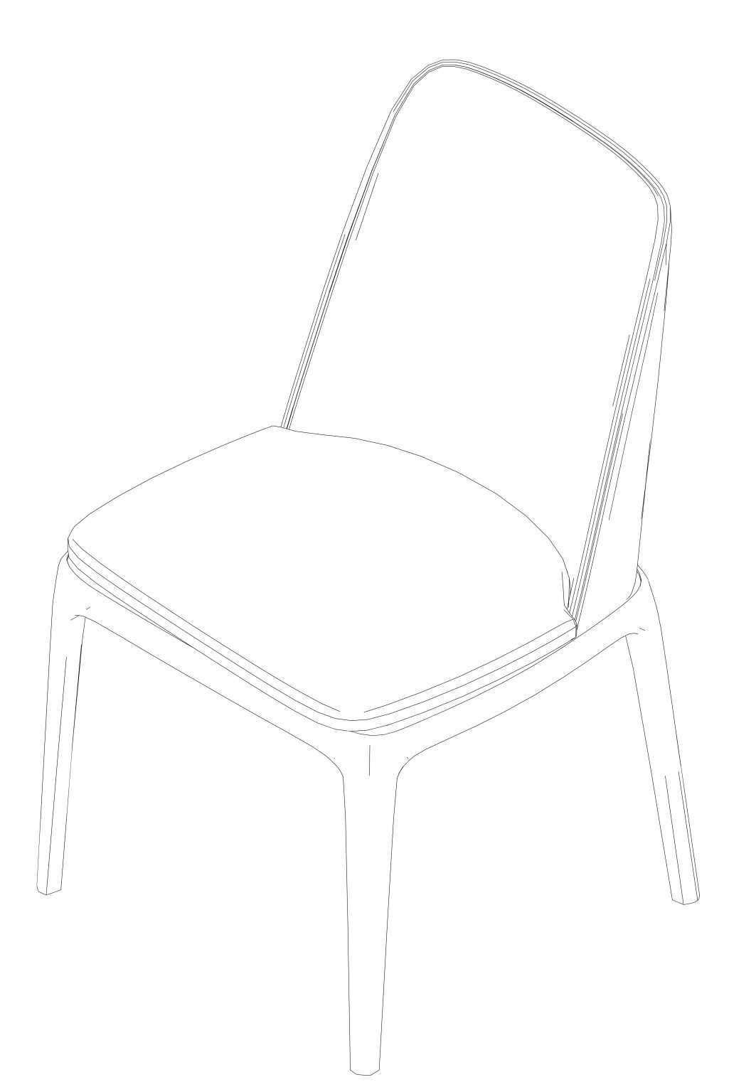 Revit Chair 46 – Model And Object