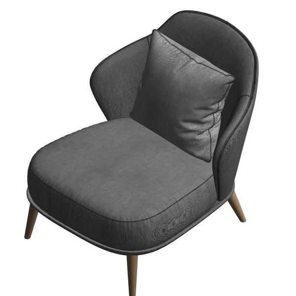 Revit Single Sofa 7 – Model And Object
