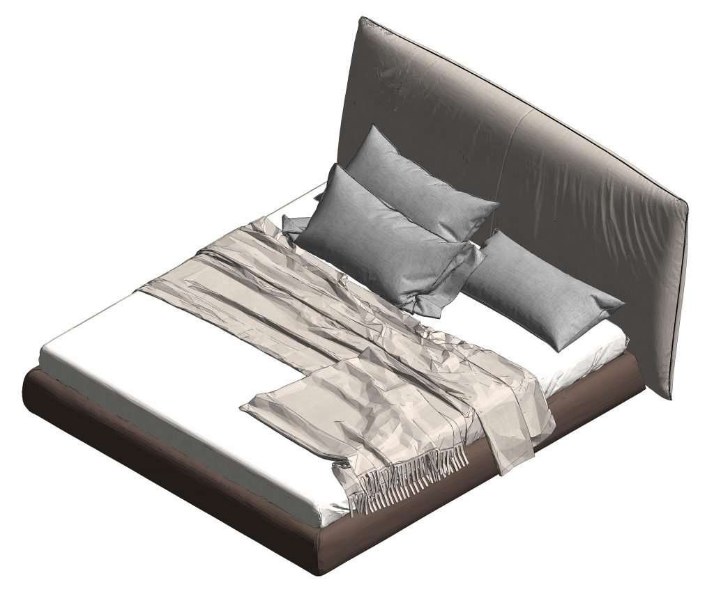 Revit Bed 6 – Model And Object