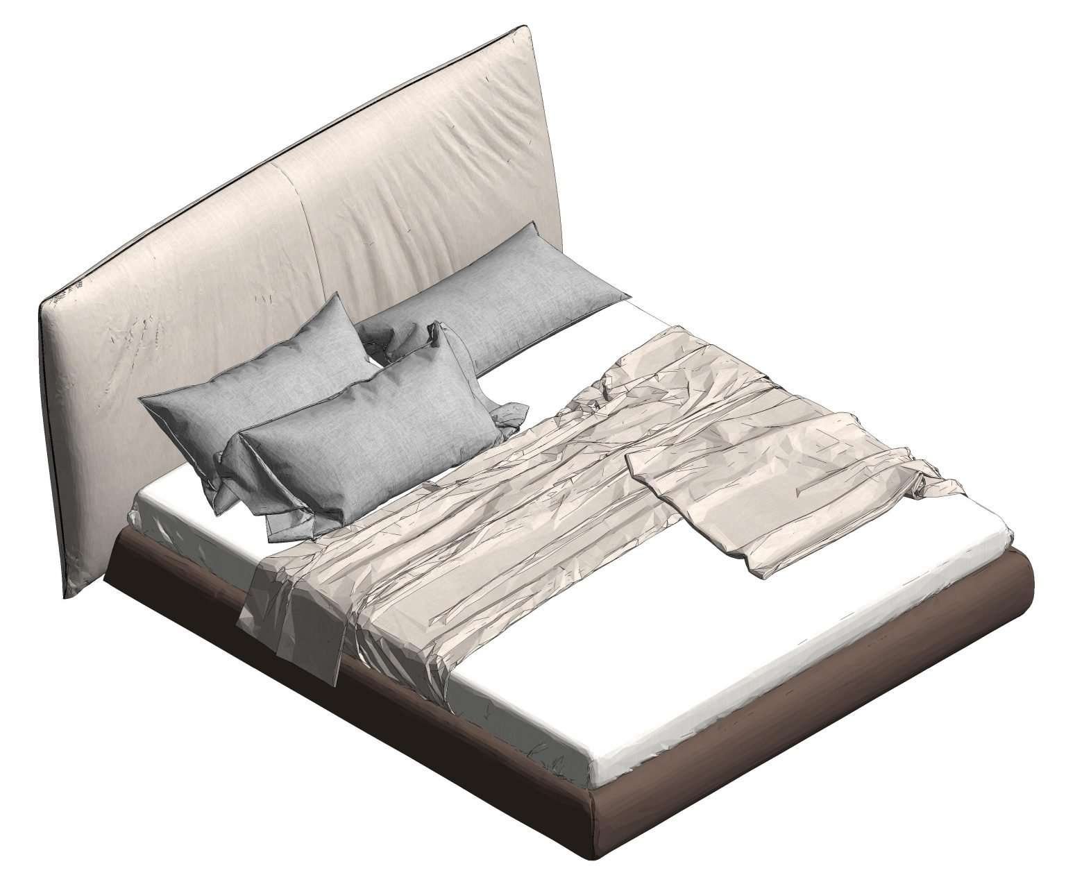 Revit Bed 6 – Model And Object