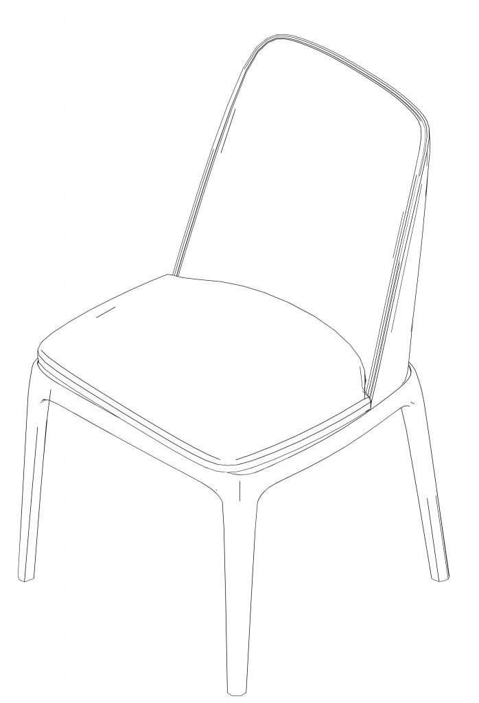 Revit Chair 56 – Model And Object