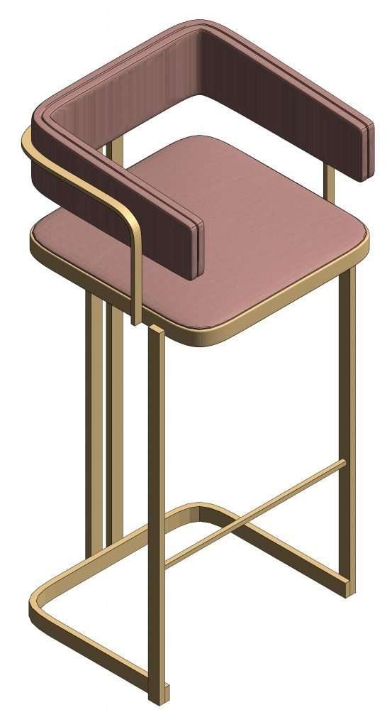 Revit Chair 87 – Model And Object
