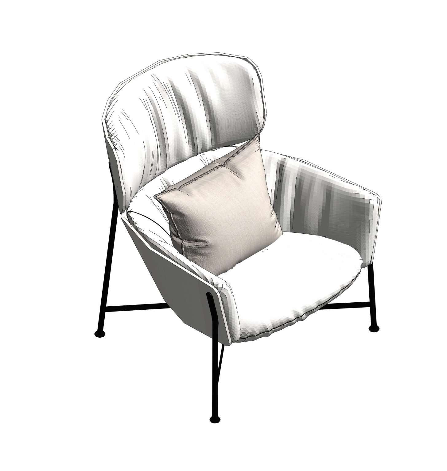 Revit Chair 57 – Model And Object