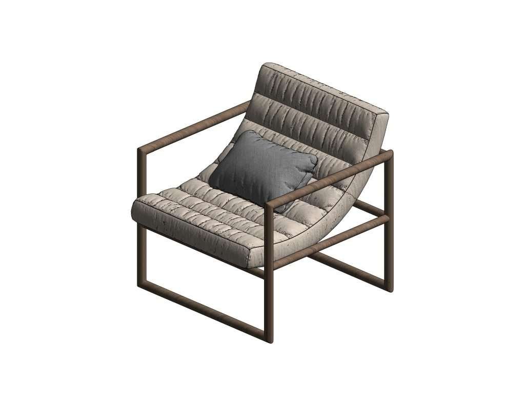 Revit Chair 109 – Model And Object