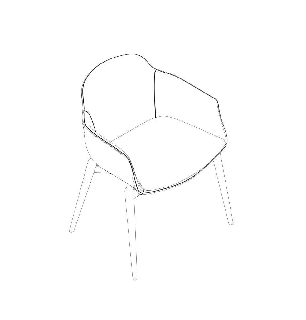 Revit Chair 80 – Model And Object