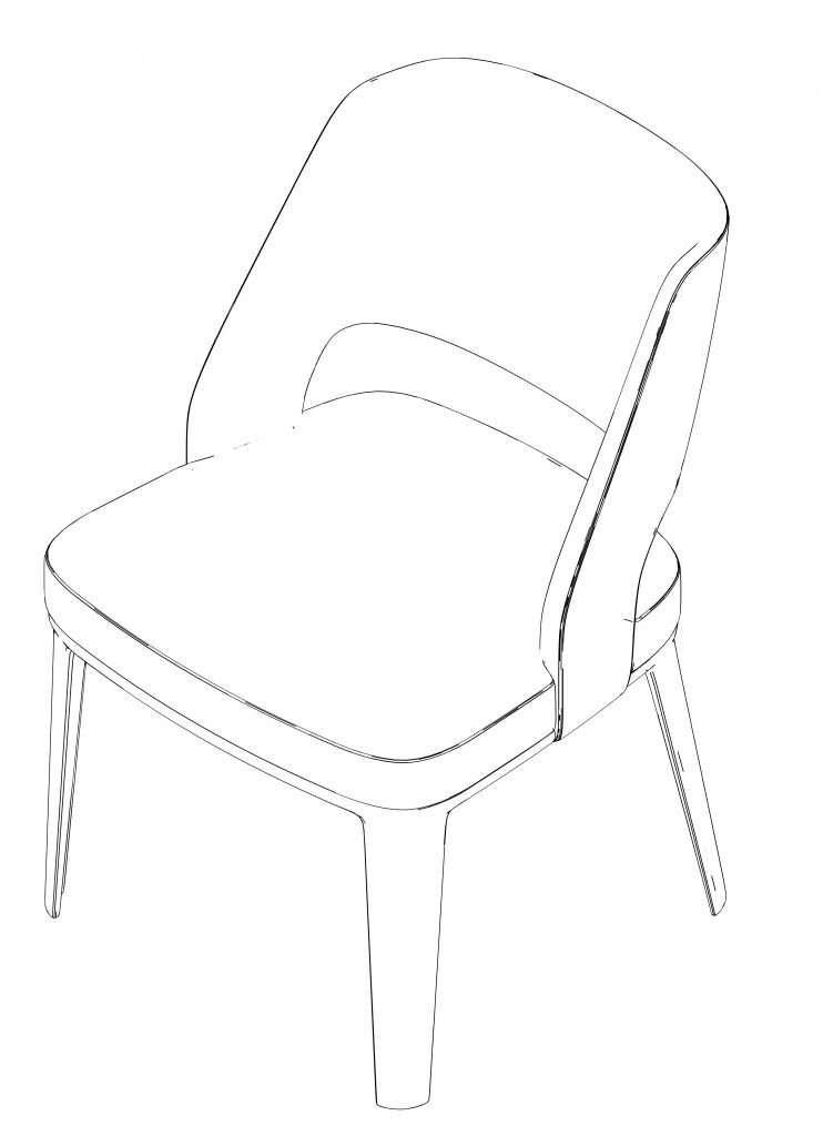 Revit Chair 93 – Model And Object