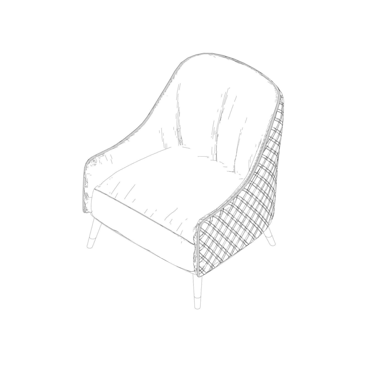 Revit Chair 94 – Model And Object