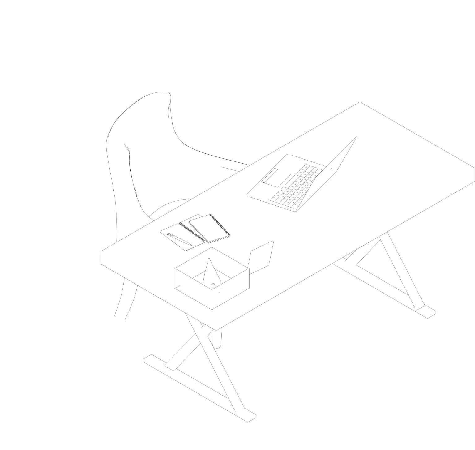 Revit Office Desk 2 – Model And Object