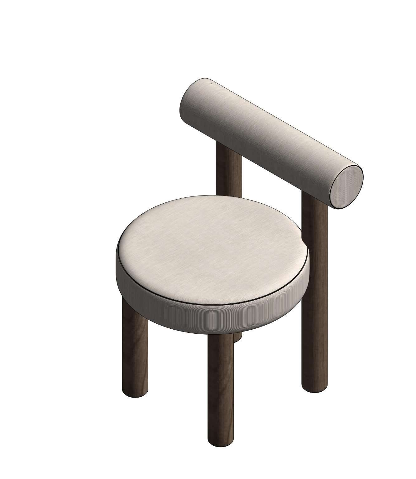 Revit Chair 107 – Model And Object