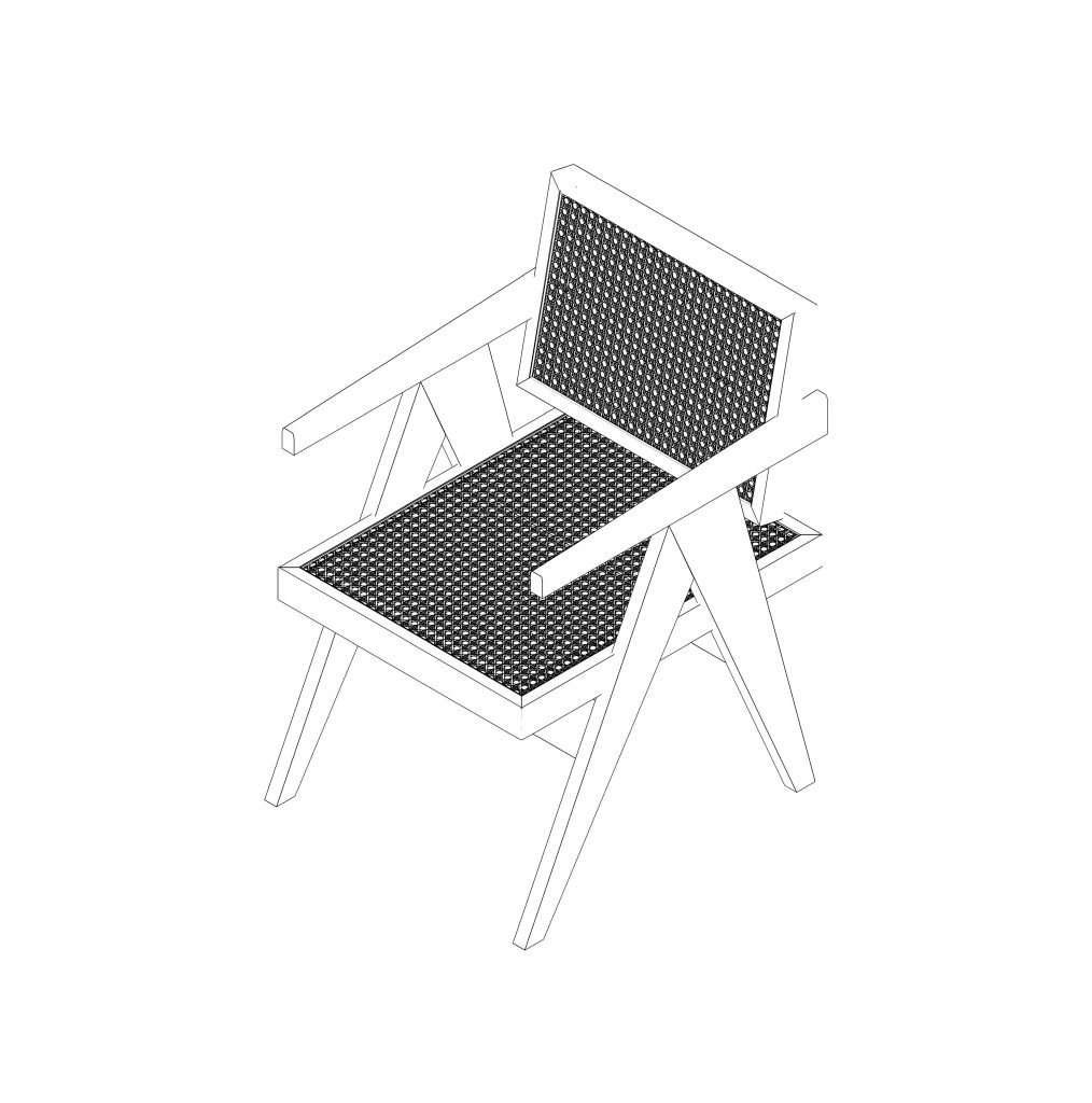 Revit Chair 108 – Model And Object