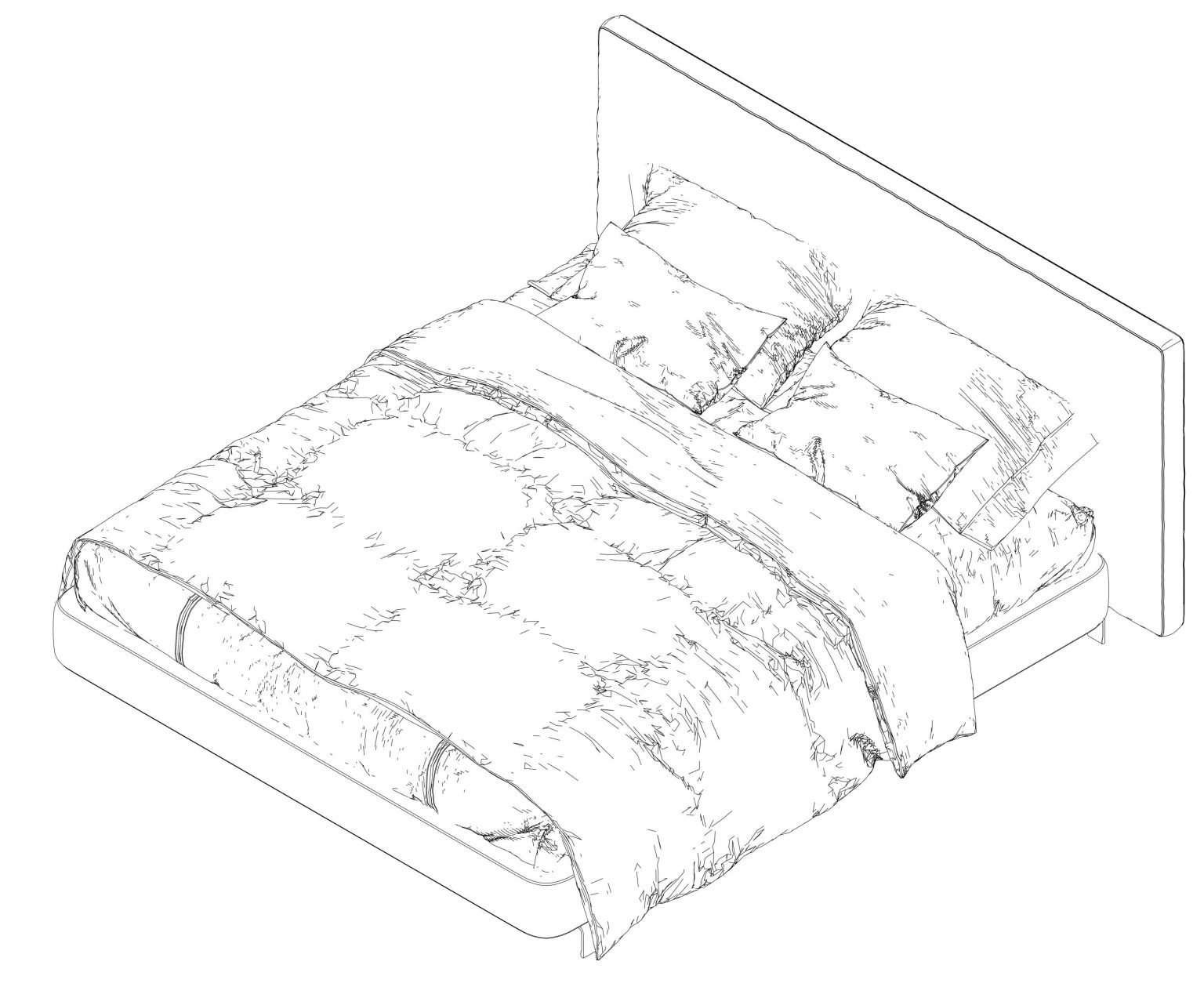 Revit Bed 18 – Model And Object