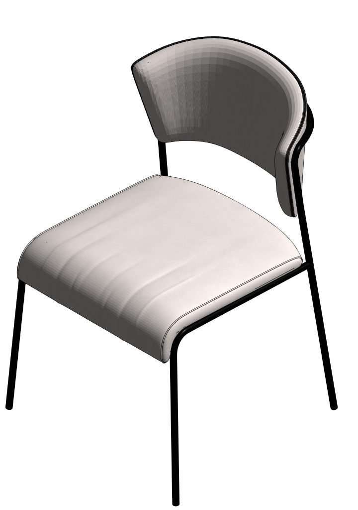 Revit Chair 114 – Model And Object